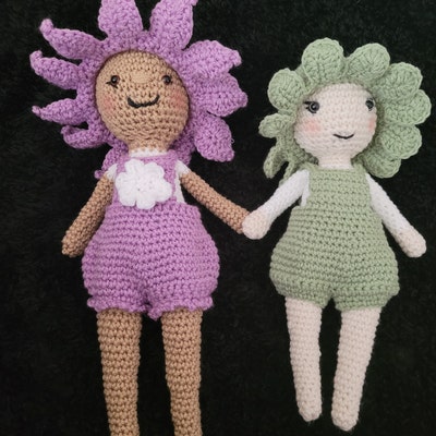 Flower Sprite Critter Stitch Crochet Pattern / Amigurumi - Etsy