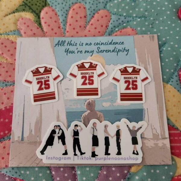 Hobi MONA Llsa Sticker, Jhope Sparkling Vinyl Stickers, Sweet Dreams ...