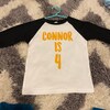 Custom Kid Raglan, Custom Toddler Shirt, Custom Child Raglan ...