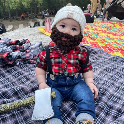 Pretend Beard for Kids,fake Beard,kids Beard,father's Day Gift,bearded ...