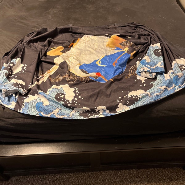 MFCT Golden Dragon Japanese Embroidery Streetwear Tee - Etsy