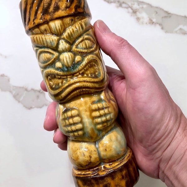 Tiki Tiki Monster's Monsterstein Tiki Mug Blue With Black Inside - Etsy