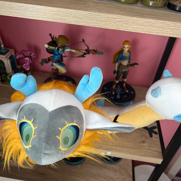 The Legend of Zelda Light Dragon Plush Neck Pillow, Tears of the ...