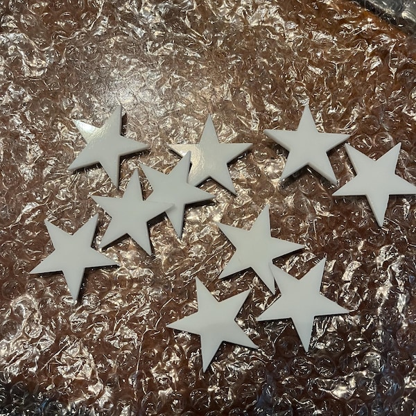 Stained Glass Precut Stars You'll Love Explore the White Star Mix Now ...