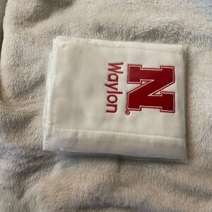 Personalized Tampa Bay Lightning Baby Gift Basket Bibs, Burp Cloths ...