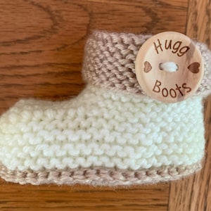 Instant Download Knitting Pattern Baby Goth/punk/rock/skull Booties ...