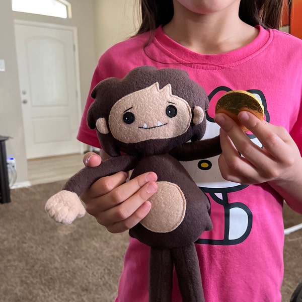 Sasquatch Stuffed Toy, Bigfoot Plush Stuffed Monster, Bigfoot Stuffed ...