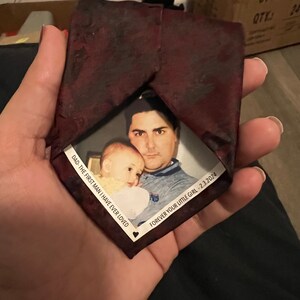 Custom Photo Tie Patch Father of the Bride Groom Gift Neck Ties for ...