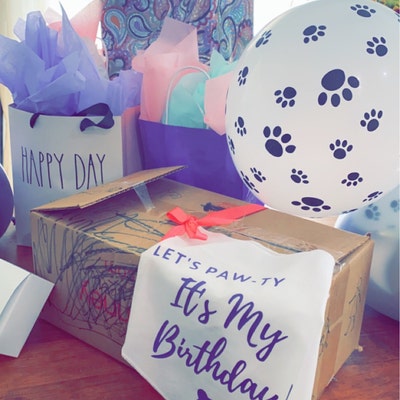 Pawty, Dog Pawty, Lets Pawty, Doggy Birthday, Puppy Party, Dog Party ...