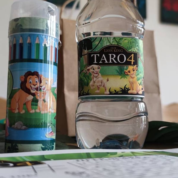 Lion King Birthday Party Package, Lion King Birthday Printables, Lion ...