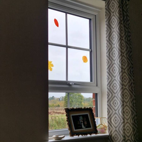 Autumn Leaves Window Stickers, Autumnal Leaves Window Sticker, Autumn ...