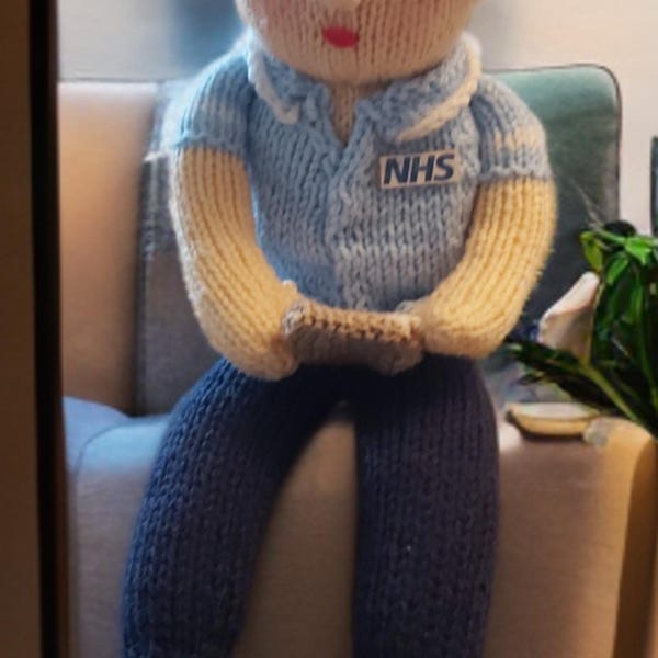 Knitting Pattern. PDF Digital Download. Maggie & Mary, Nurse and ...