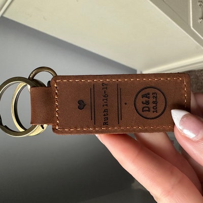 Bible Bookmark, Scripture Bookmark, Custom Leather Bookmark, Leather ...