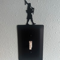 Wolf Wildlife Light Switch Plate Cover - Etsy