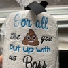 Boss Gift, Embroidered Toilet Paper, Gag Gift, Party Decoration ...