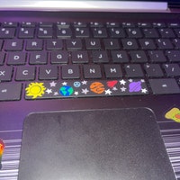 Classic Space Bar Sticker SEPARATE PIECES / Space Bar Vinyl Decal ...