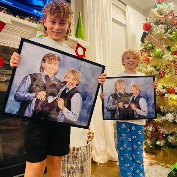 Personalized Step Brothers Family Portrait, Digital Portrait Mix 3 Your ...