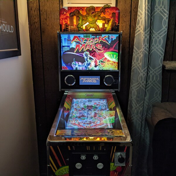 Arcade 1up Attack From Mars Topper - Etsy