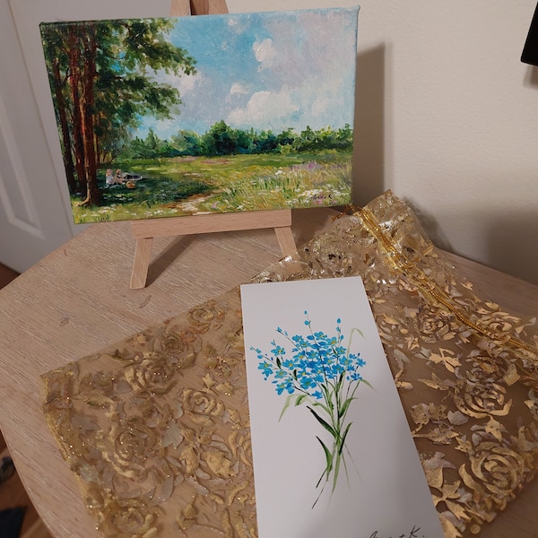 Lily of the Valley Box, Hand Painted Jewelry Box, Floral Keepsake Box ...