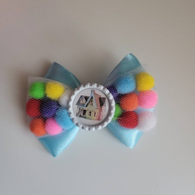 Up Disney Inspired Hair Bow Pixar Inspired up House Hair Bow Russell up ...