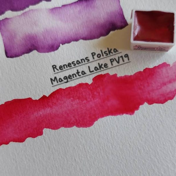 Renesans Watercolor Paint Half Pan. Professional Artist Grade. - Etsy