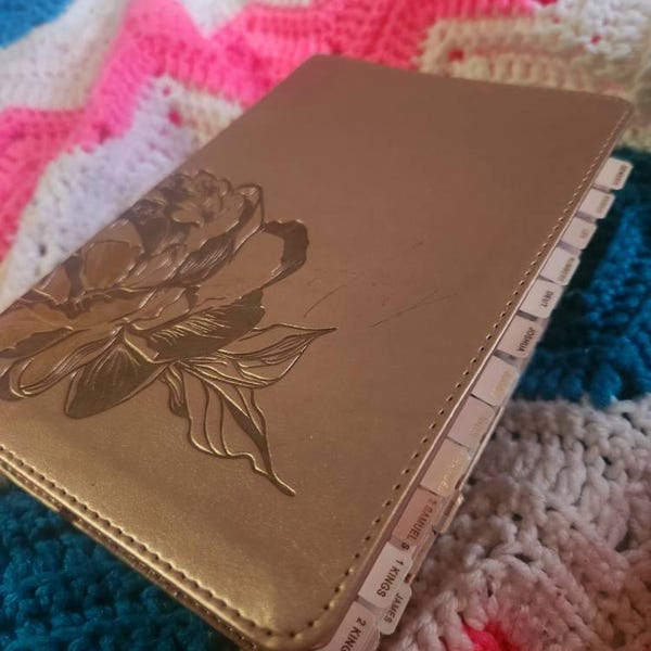 Melted - Rose Gold Foil Bible Tabs - Bible Journaling - Bible ...