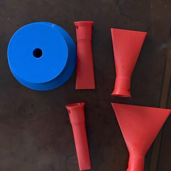 Canvas Stands With Handle for Acrylic Pouring 3 Inches Tall, Set of 2 ...