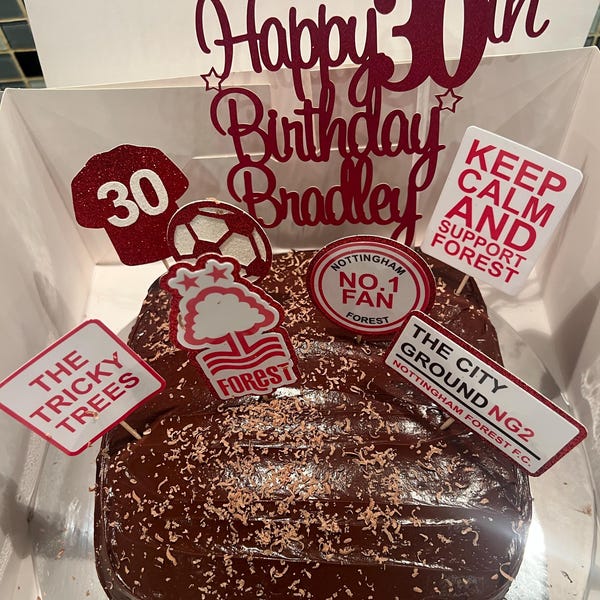 Chelsea Themed Cake Topper Personalised With Name and Age - Etsy UK