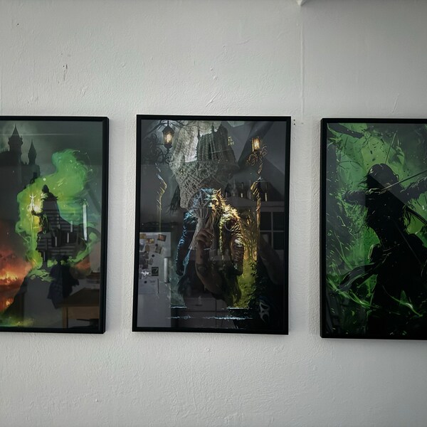 Fairy Art, Vintage Oil Art, Mystical Fae Poster, Retro Fantasy Art ...