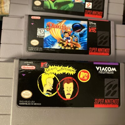 Super Famicom Cartridge Game Replacement Labels. Replace Your Game ...