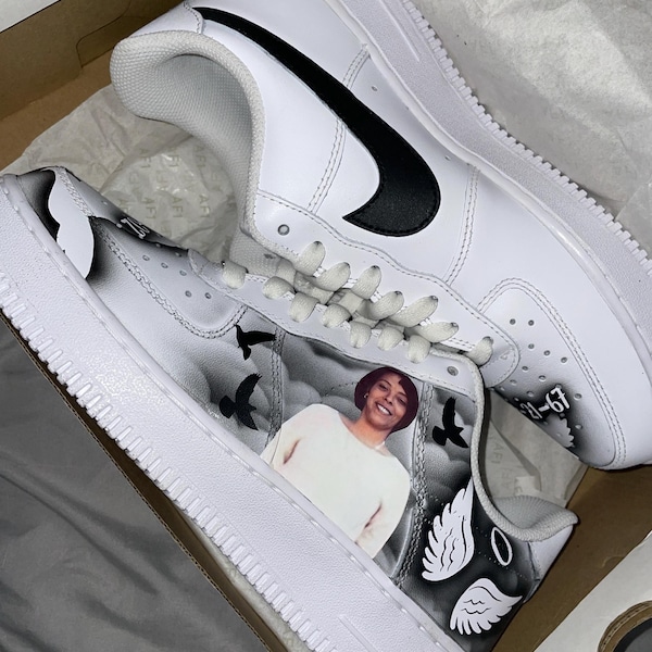 Custom Lightning Air Force 1, Custom Shoes, Custom Sneakers, Hand ...