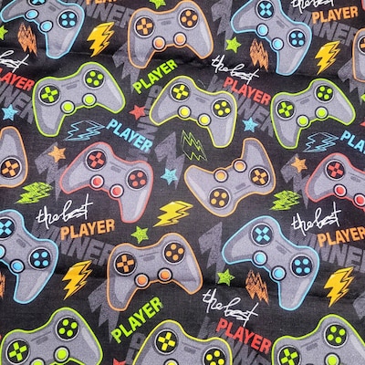 Cotton Gaming Controllers Videogames Player Gadgets Technology Kids ...