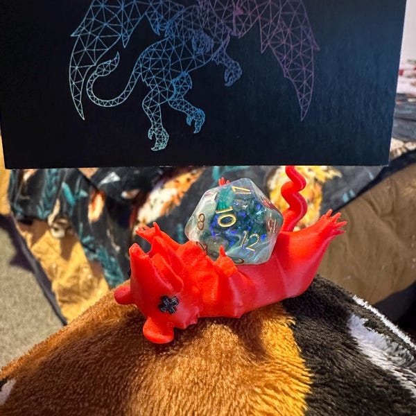 Dead Possum D20 Guardian - 3D Printed - Etsy