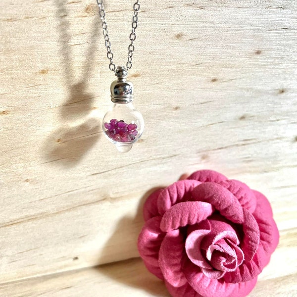 Glass Vials Pendants W/ Round Metal Caps 5mm Lantern (miniature/small ...