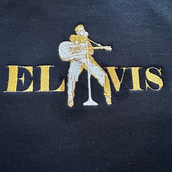 32 Elvis Presley Machine Embroidery Designs, King of Rock N Roll ...