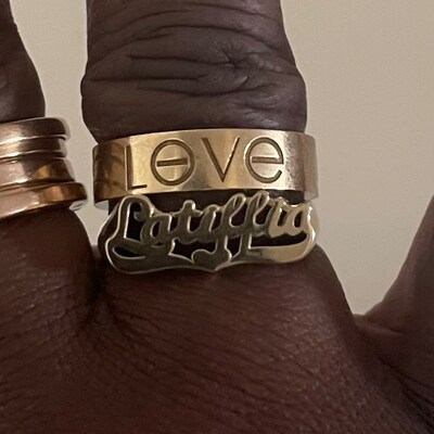 14k 18k Solid Gold Special Custom Design Jewelry, Upgrade Real Solid ...