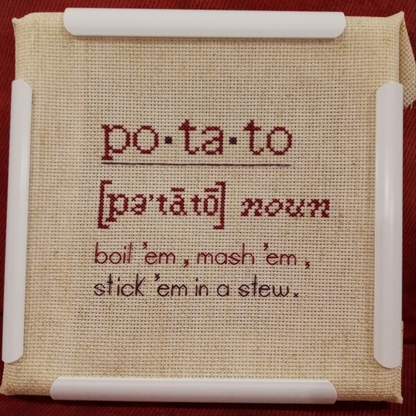 Potato Samwise Quote, Cross Stitch PATTERN Instant Download Samwise ...