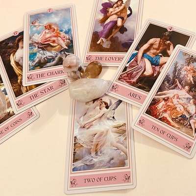 Aphrodite Tarot tarot of Aphrodite® Venus Tarot Goddess Tarot Romantic ...