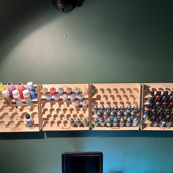 GREAT RACK System -the BIG Rack 4 Section Bundle - Miniature Painter's ...