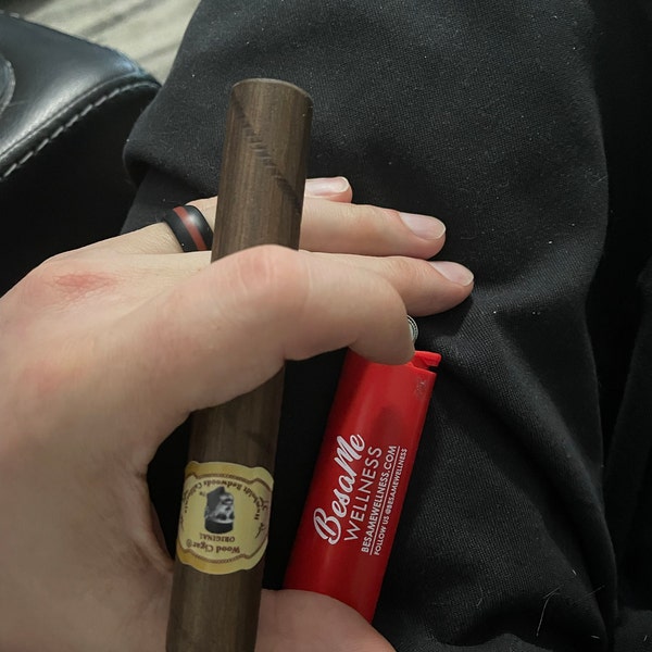 Cigar Pipe™ - Oak Stogie Pipe - Original. Organic. Natural. Tobacco ...