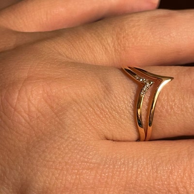 Black Gothic Ring-witch Statement Ring-wrap Around Ring-amethyst Vine ...