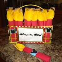 Printable Mickey Mouse 5x7 and 8x10 Mousekatools Party Sign, INSTANT ...