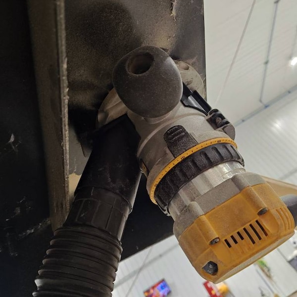 2.5" Wet/dry Vac Port to (2) 2.5" Wet/dry Vac Hoses, Y-adapter, 3D ...