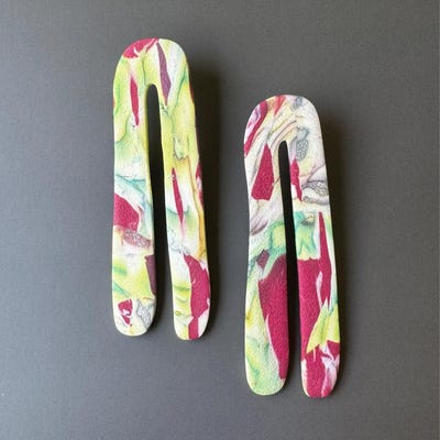 Statement Funky & Bold Polymer Clay Cutters the Clayful Co X Otie Co ...