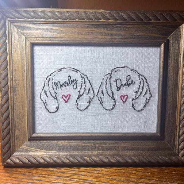 Labrador Retriever Dog Ear Outline SVG Cut File and PNG File for Cricut ...