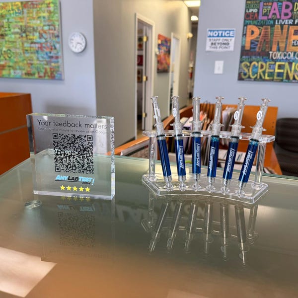 Google Review Plaque, Custom QR Code Acrylic Display, Small Business ...