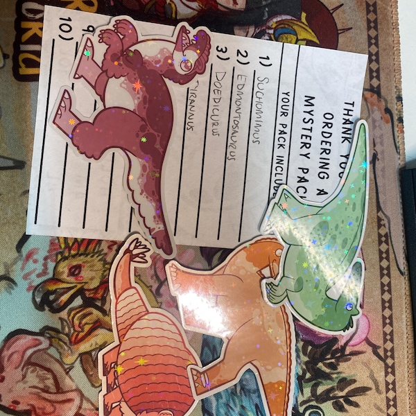 Paleo Party Mystery Pack - Set of 4, 6, and 10 Randomly Selected ...