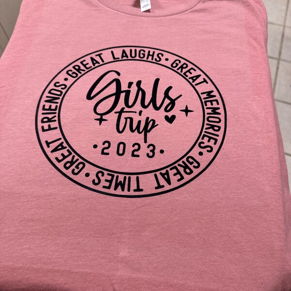 Girl's Trip 2023 Svg, Girl's Weekend 2023 Svg, Girls Trip T-shirt Svg, Girls Vacation Svg, Girls ...