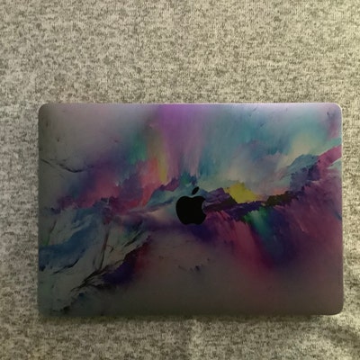 World Map Mac Pro 13 Inch Stone Print A1932 Travel Mac Book - Etsy