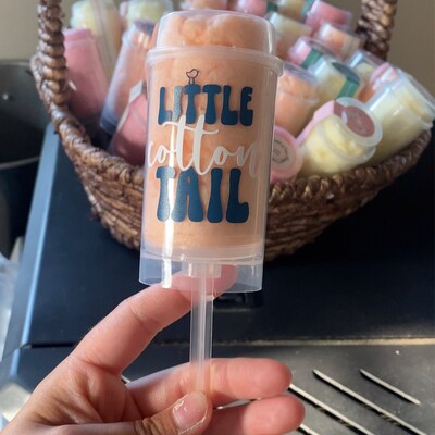 12 Unicorn Cotton Candy Push Pops Cotton Candy Party Favors - Etsy
